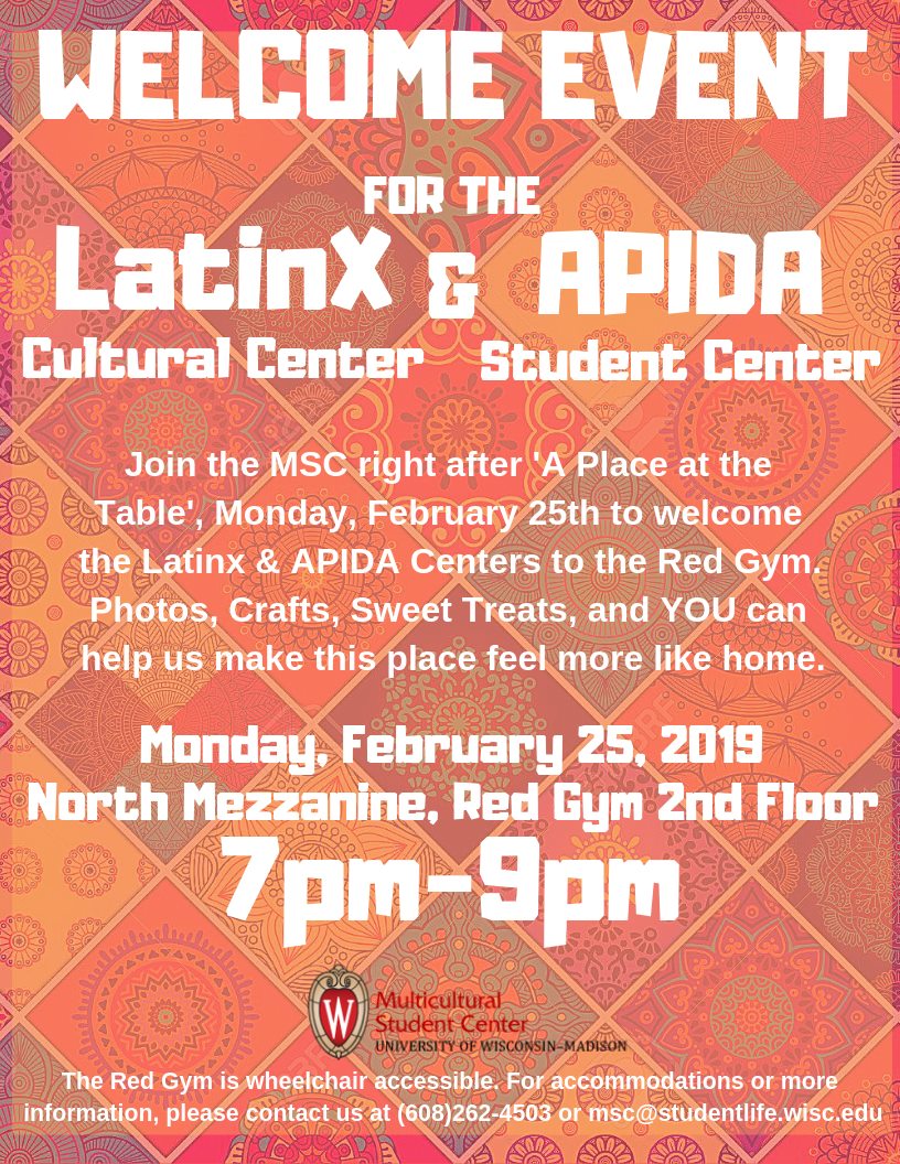 Latinx Cultural Center & APIDA Student Center Opening is Feb. 25 ...