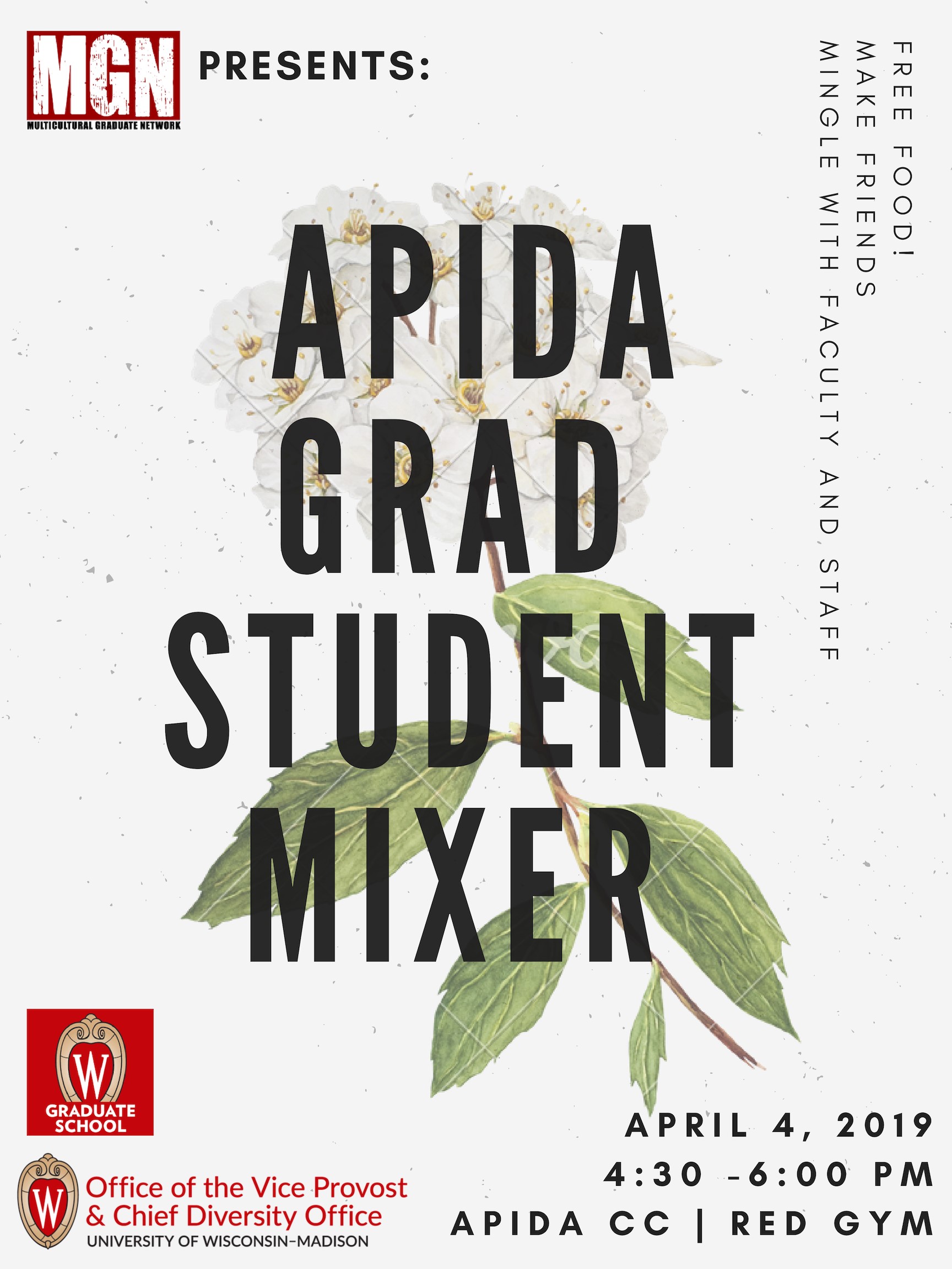 Multicultural Graduate Network APIDA Mixer: April 4 | Inclusive Excellence