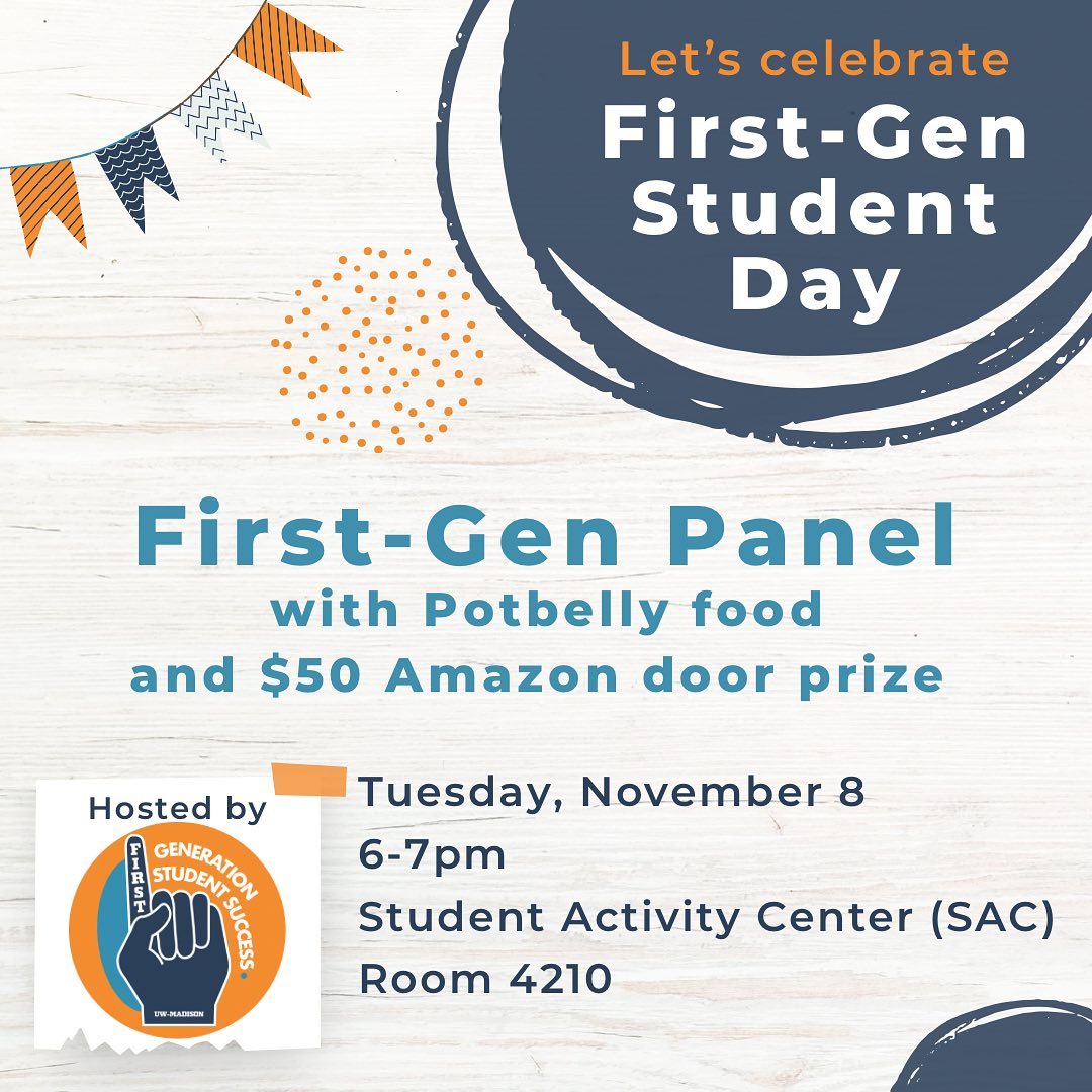 Celebrating our First-Generation Badgers - Inclusive Excellence