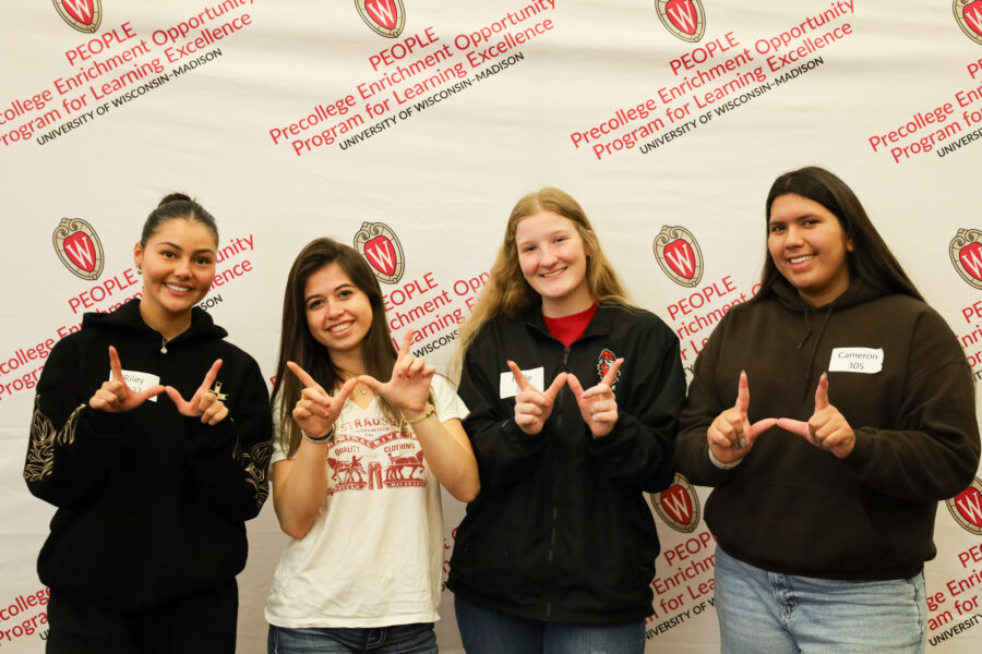 PEOPLE Hosts Inaugural Badger Day to Welcome Incoming Freshman Class ...