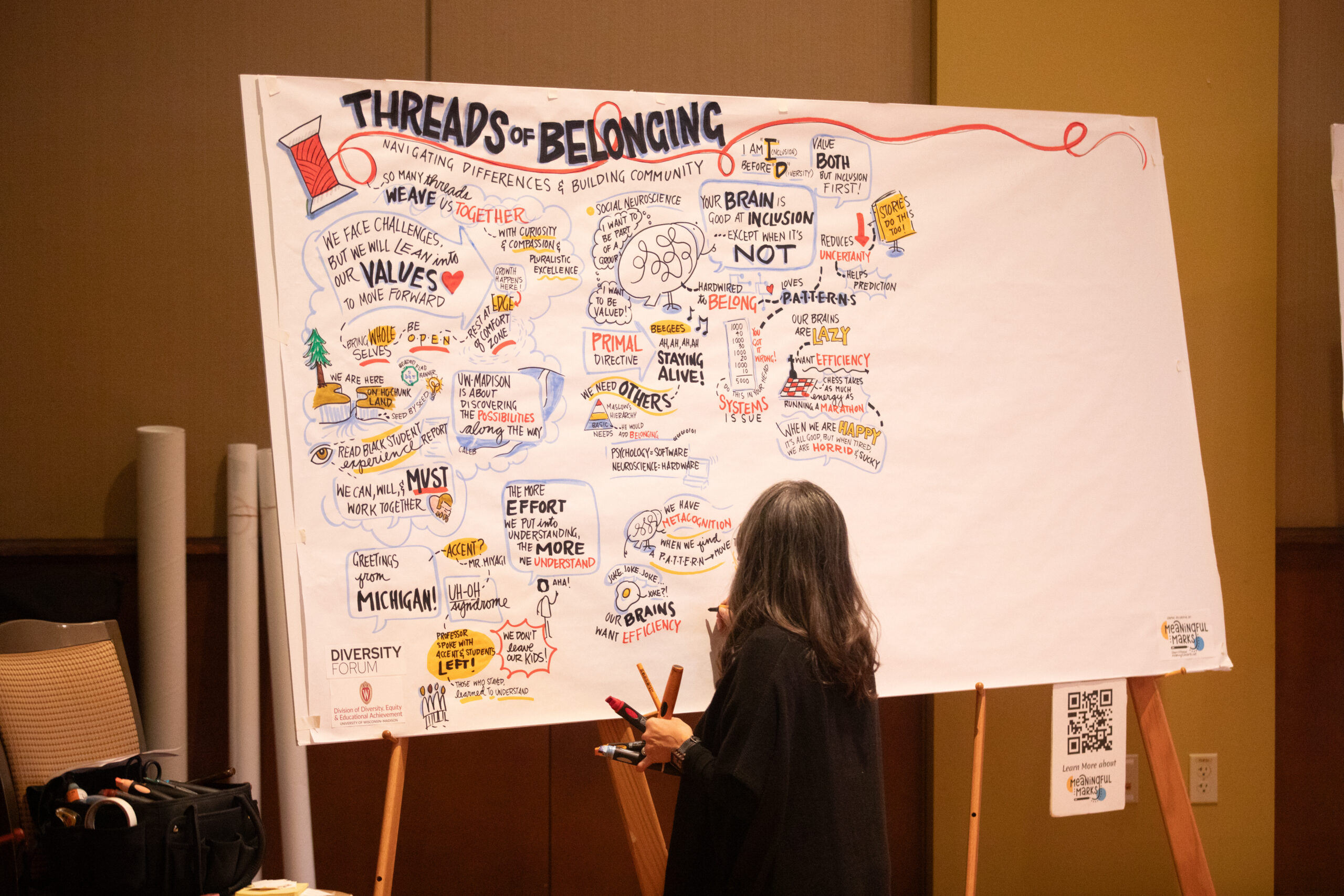 Diversity Forum weaves threads of belonging to build community ...